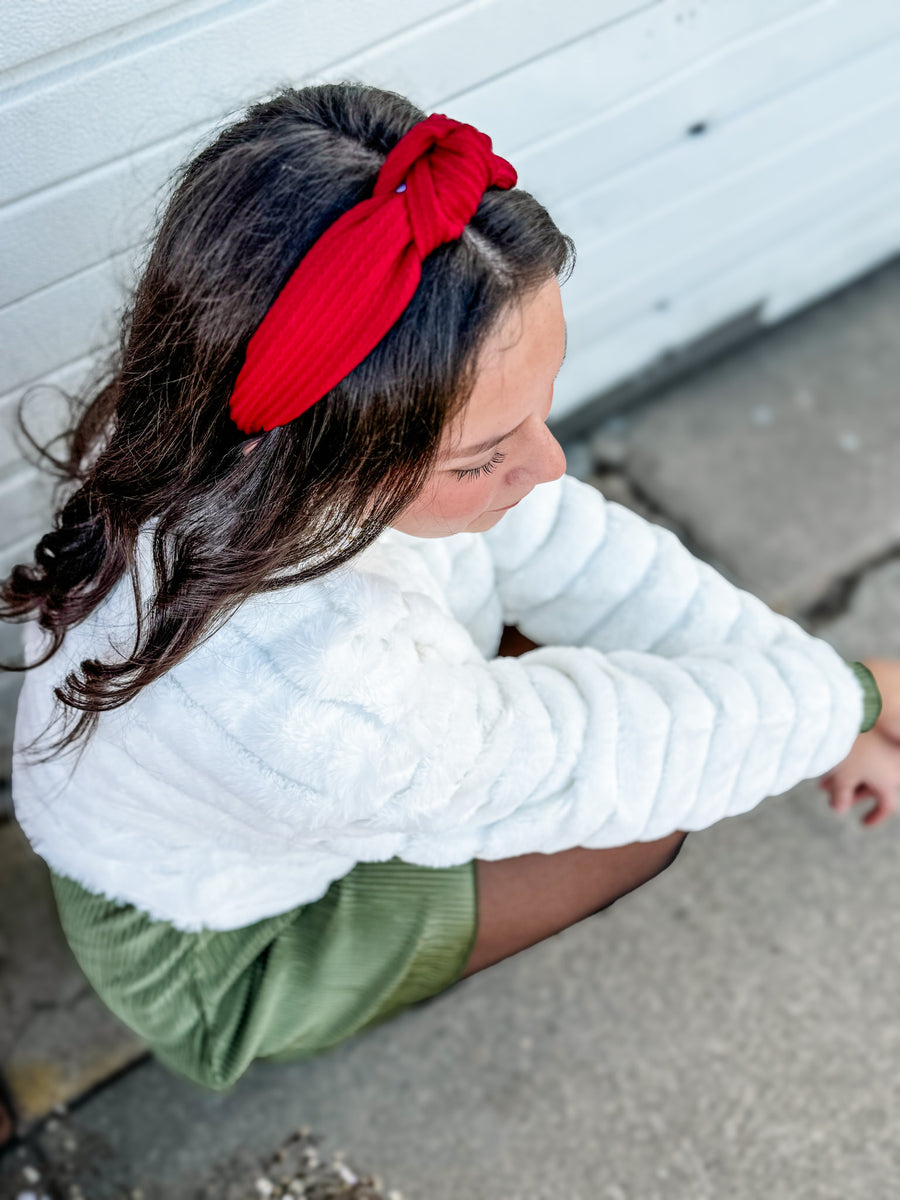 Ruby Red Ribcord Structured Headband – Ruby Red & Co.