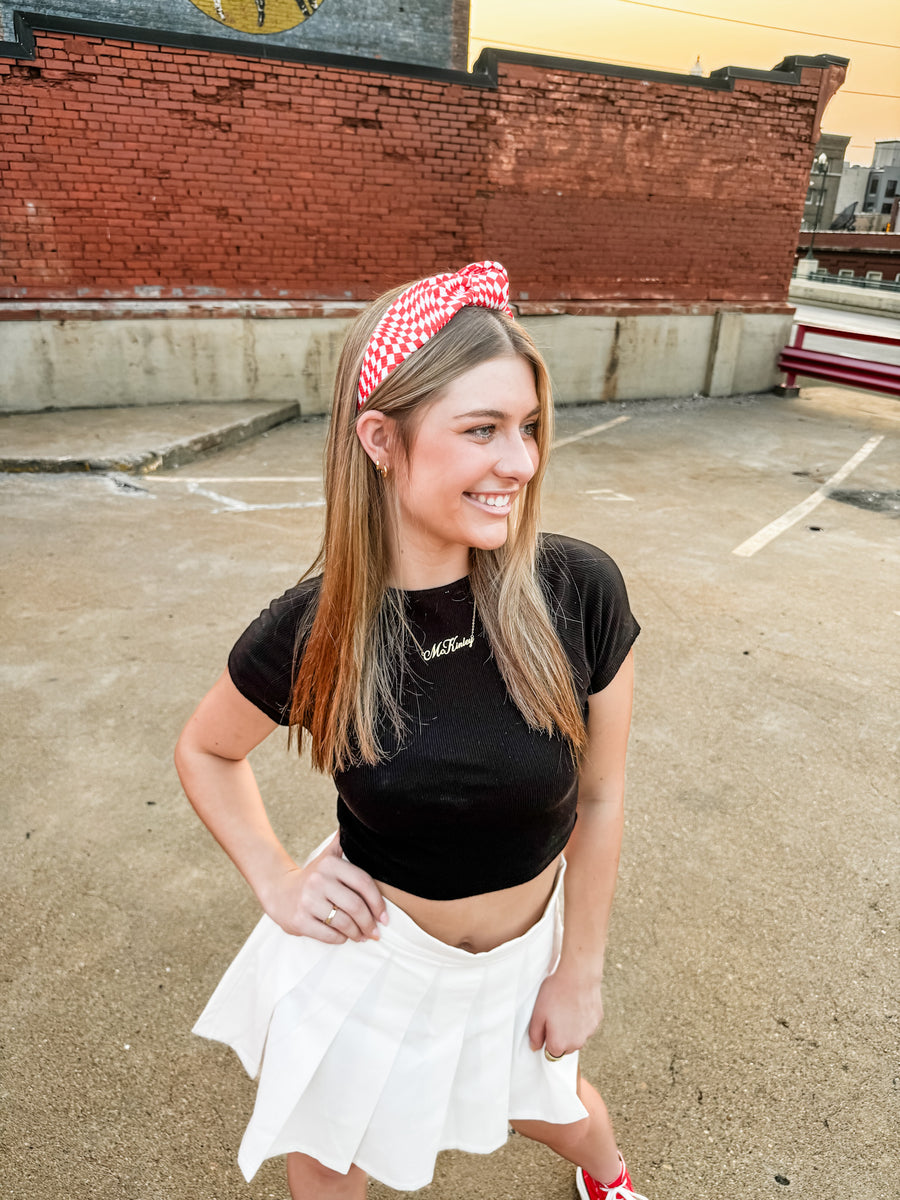 Get After It Structured Headband – Ruby Red & Co.