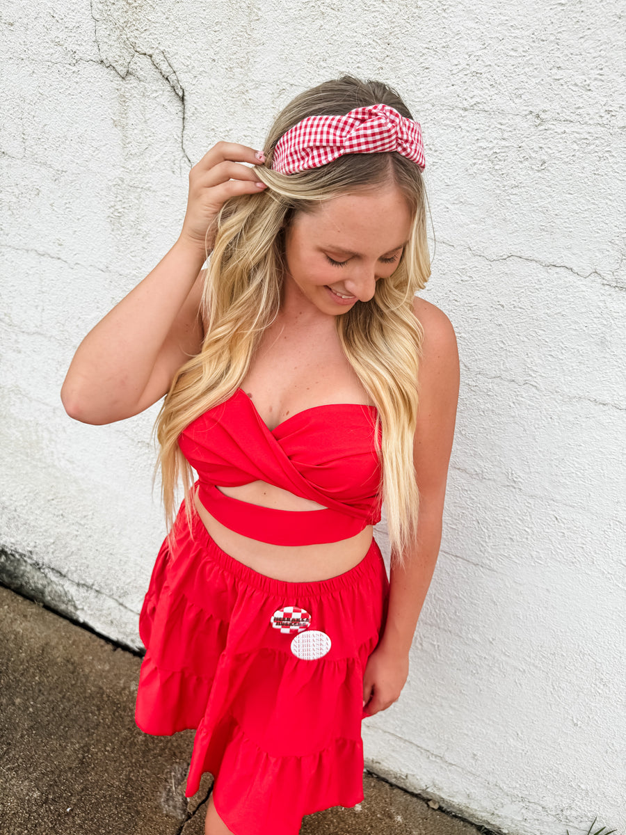 Hail Mary Structured Headband – Ruby Red & Co.