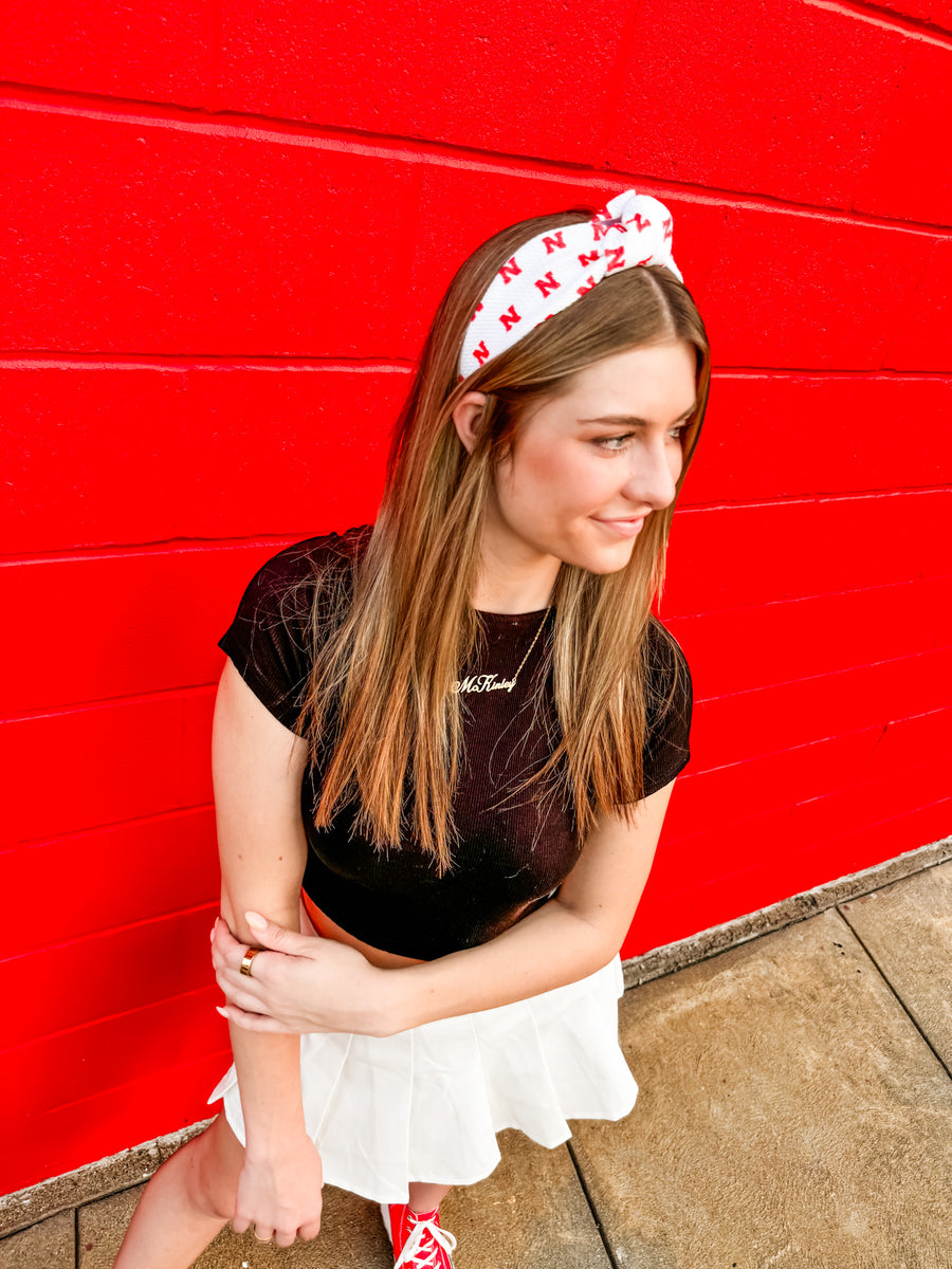 That's My Team Structured Headband – Ruby Red & Co.